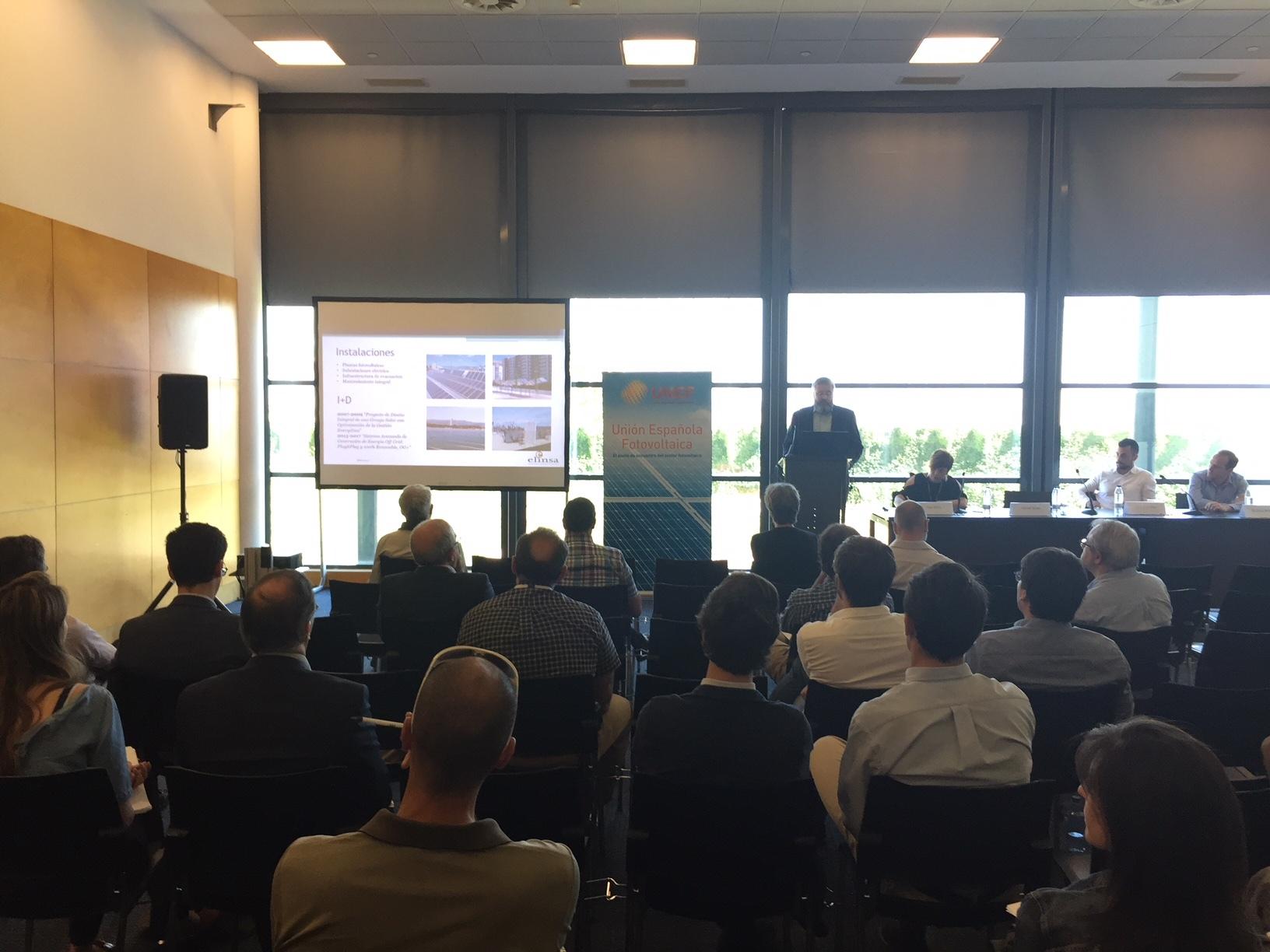 Ponencia sobre seguidores solares fotovoltaicos impartida por ELINSA en GENERA 2018 Elinsa